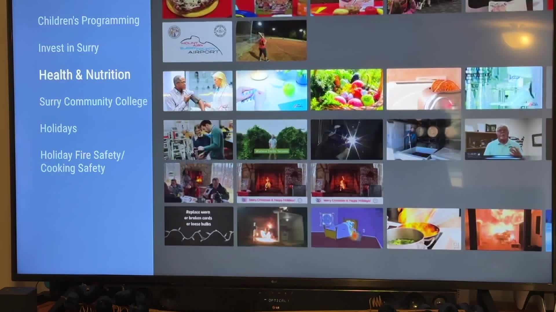 Watch Surry on the Go!